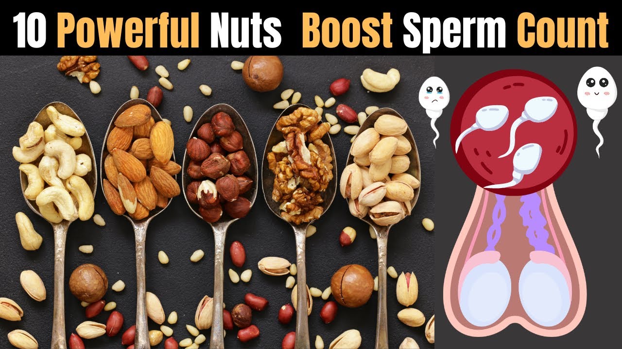 10 Powerful Nuts That Help Boost Sperm Count And Improve Male Fertility
