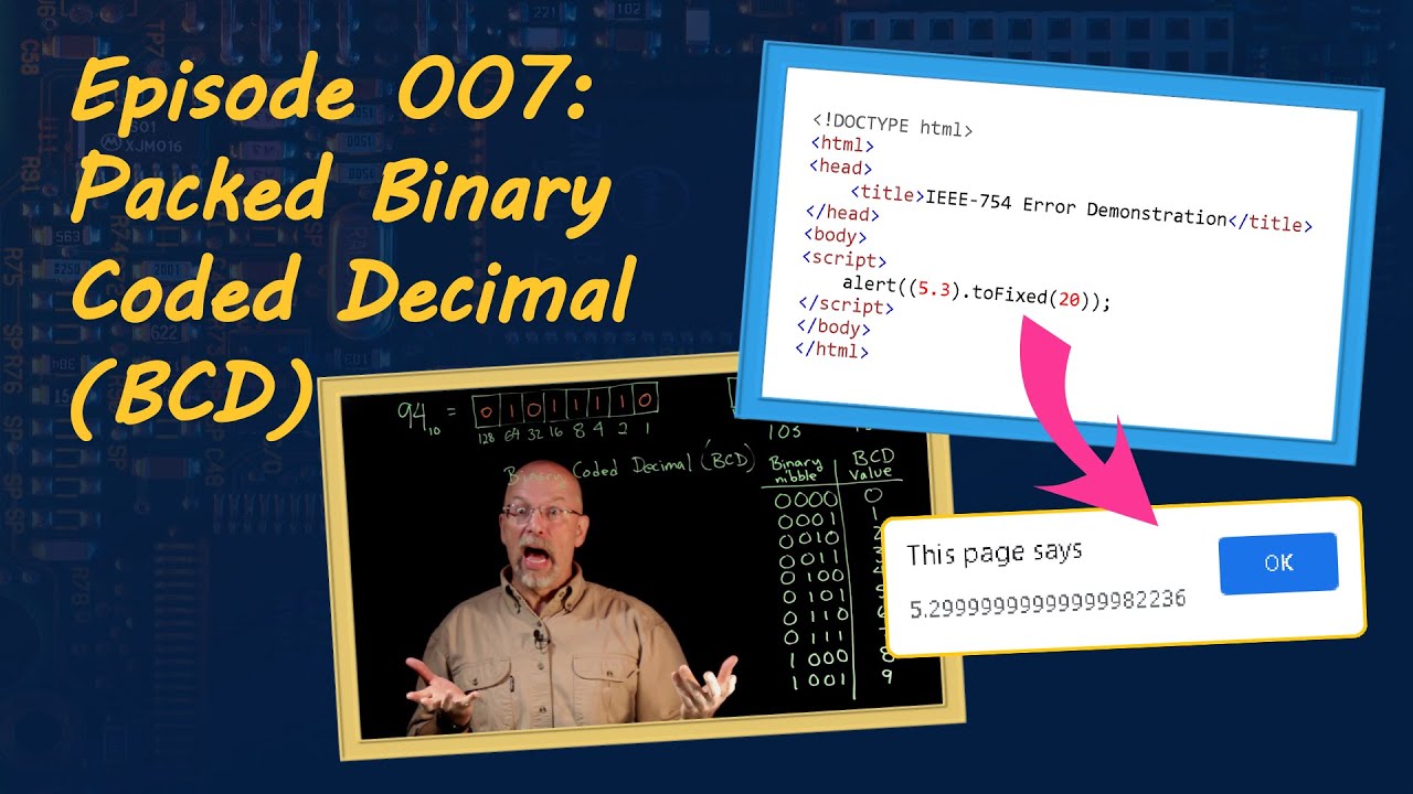 Packed Binary Coded Decimal Calculator
