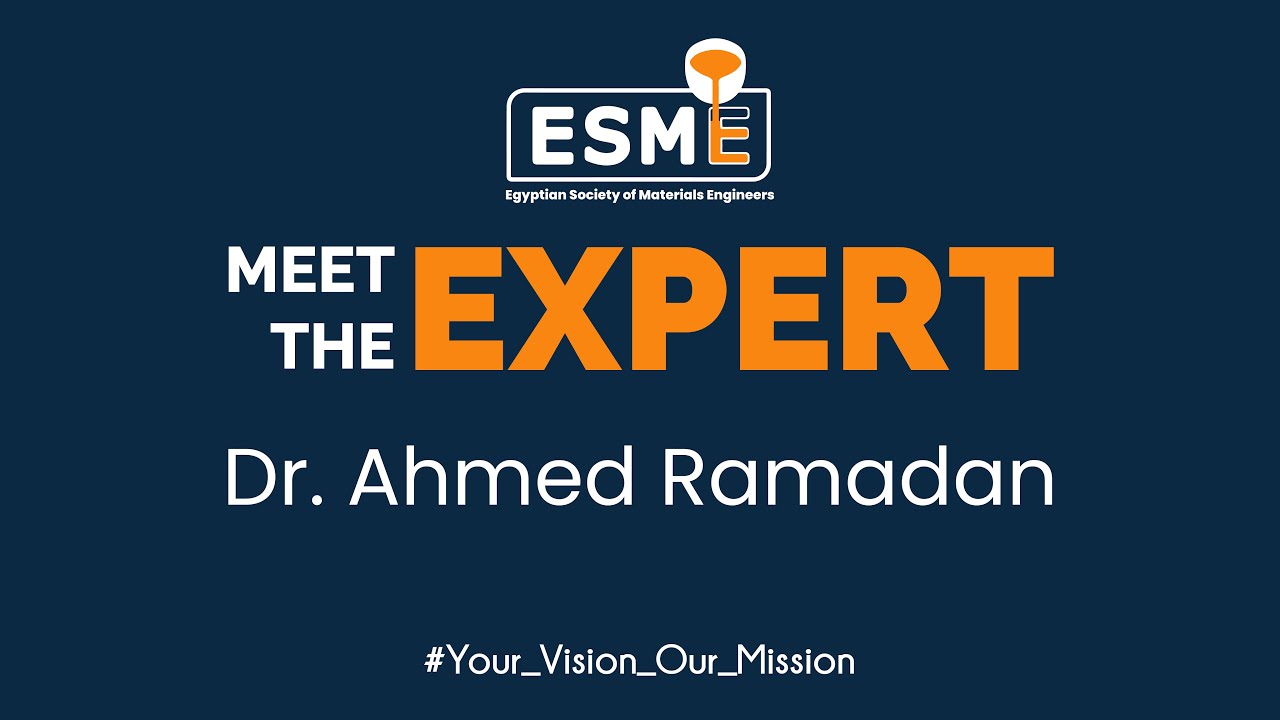 Dr Ahmed Ramadan Meet The Expert Youtube