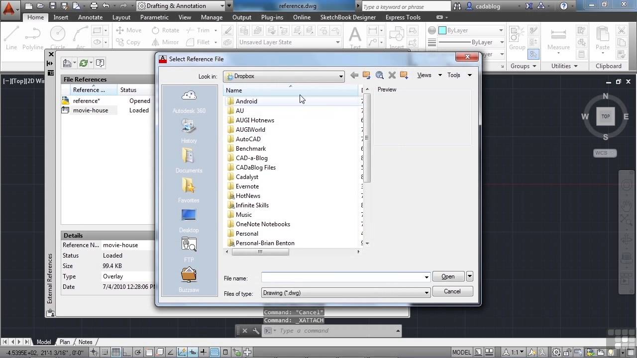 Advanced Autocad 2014 Tutorial Xref What When And How Youtube