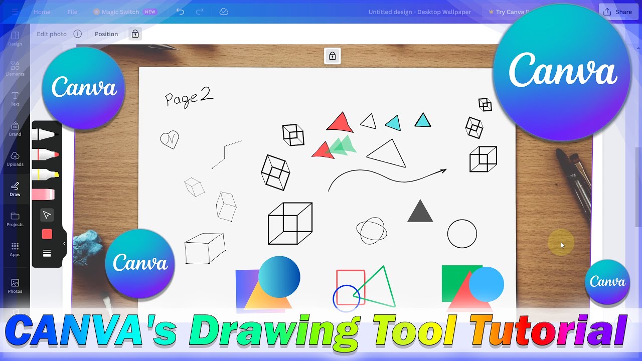 Canva S Drawing Tool Tutorial For Beginners Complete Youtube