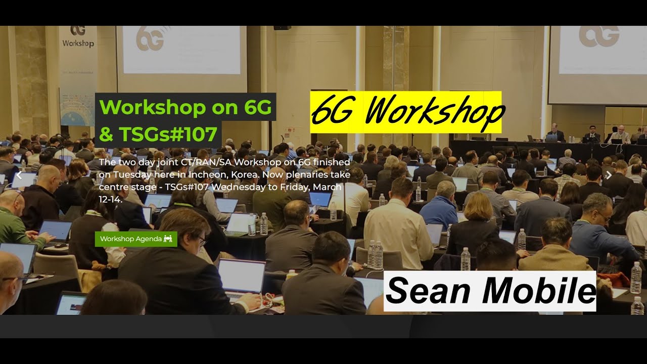 3gpp 6g Workshop 10 11 Mar 2025 Youtube