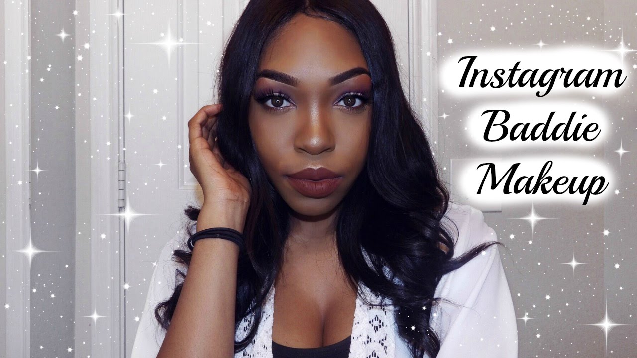 Instagram Baddie Makeup Tutorial Get Ready With Me Woc Youtube