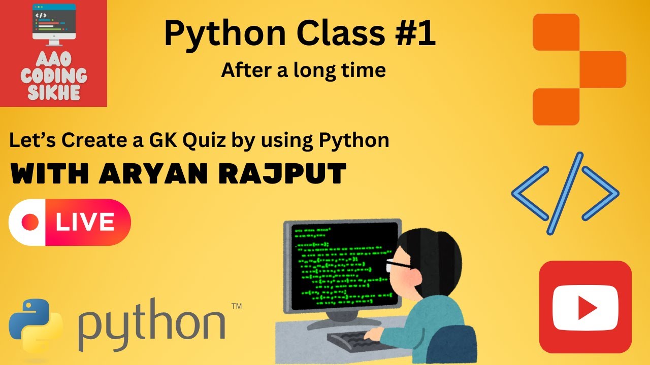 Let S Create A Gk Quiz By Using Replit Python Programming Aao