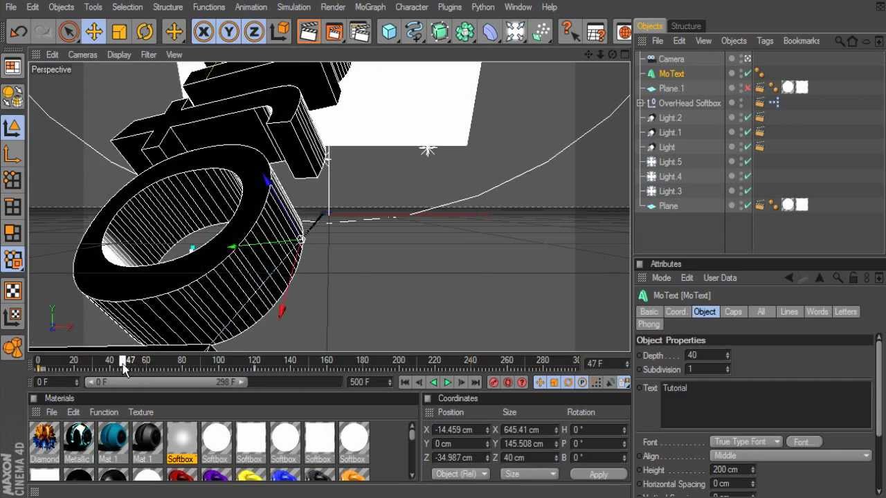 Cinema4d Tutorial Basic Keyframing And Animating Basic Tutorials