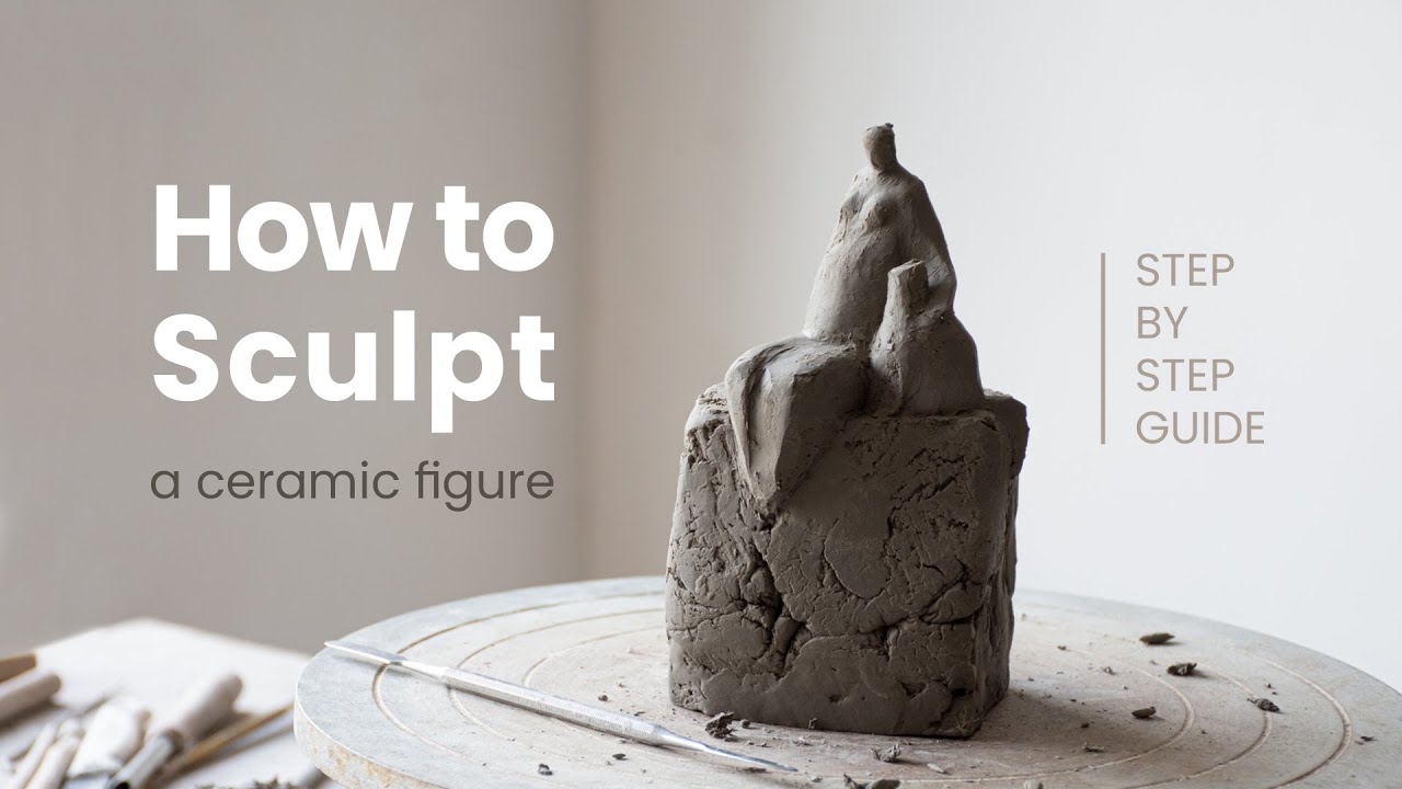 Easy Clay Sculpture Tutorial Sculpting A Simple Figure Youtube
