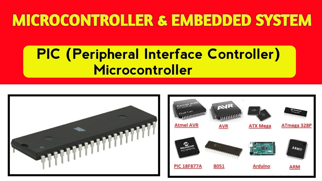 Pic Peripheral Interface Controller Microcontroller Embedded