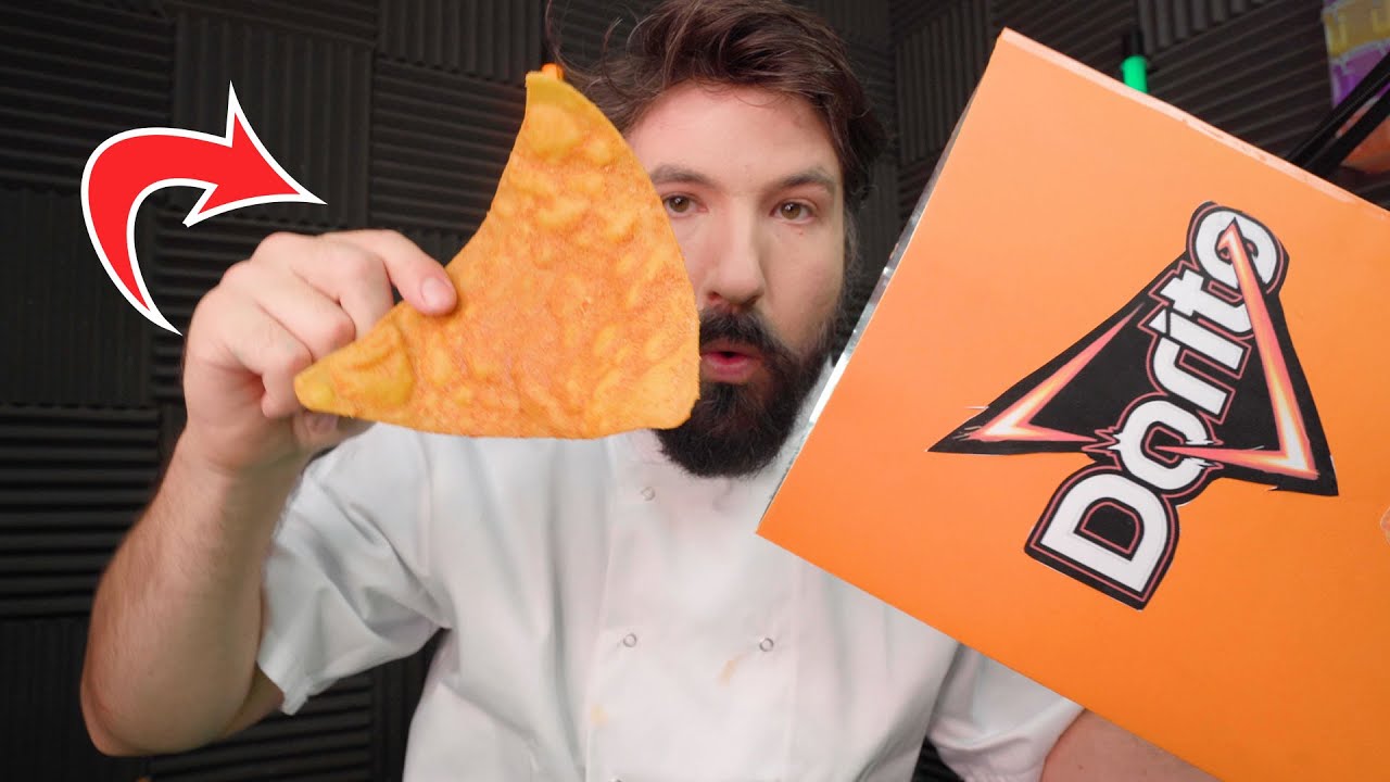 I Made The Wolrds Biggest Dorito And Ate It Youtube
