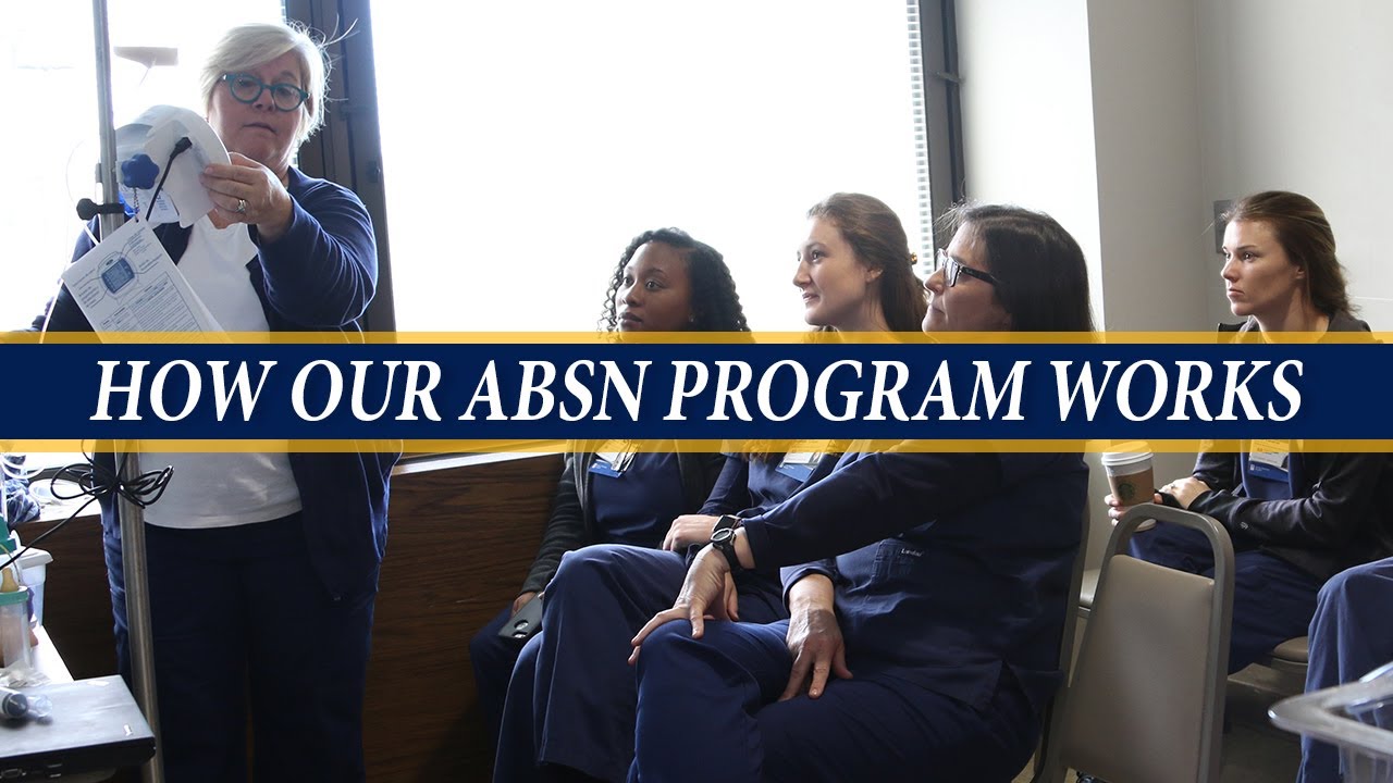 How An Accelerated Nursing Program Absn Works Youtube