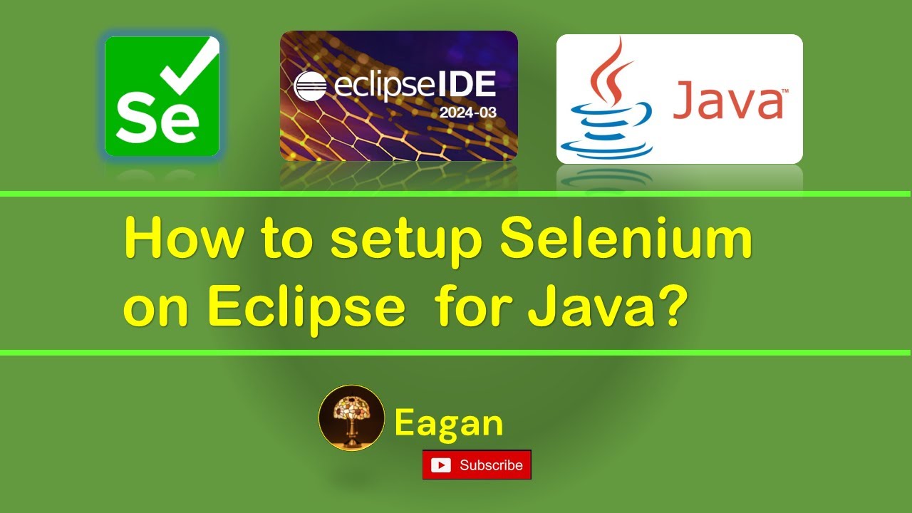 How To Set Up Selenium Webdriver On Eclipse Ide For Java Selenium