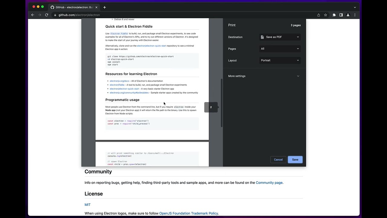 Github Markdown Printer Demo Youtube