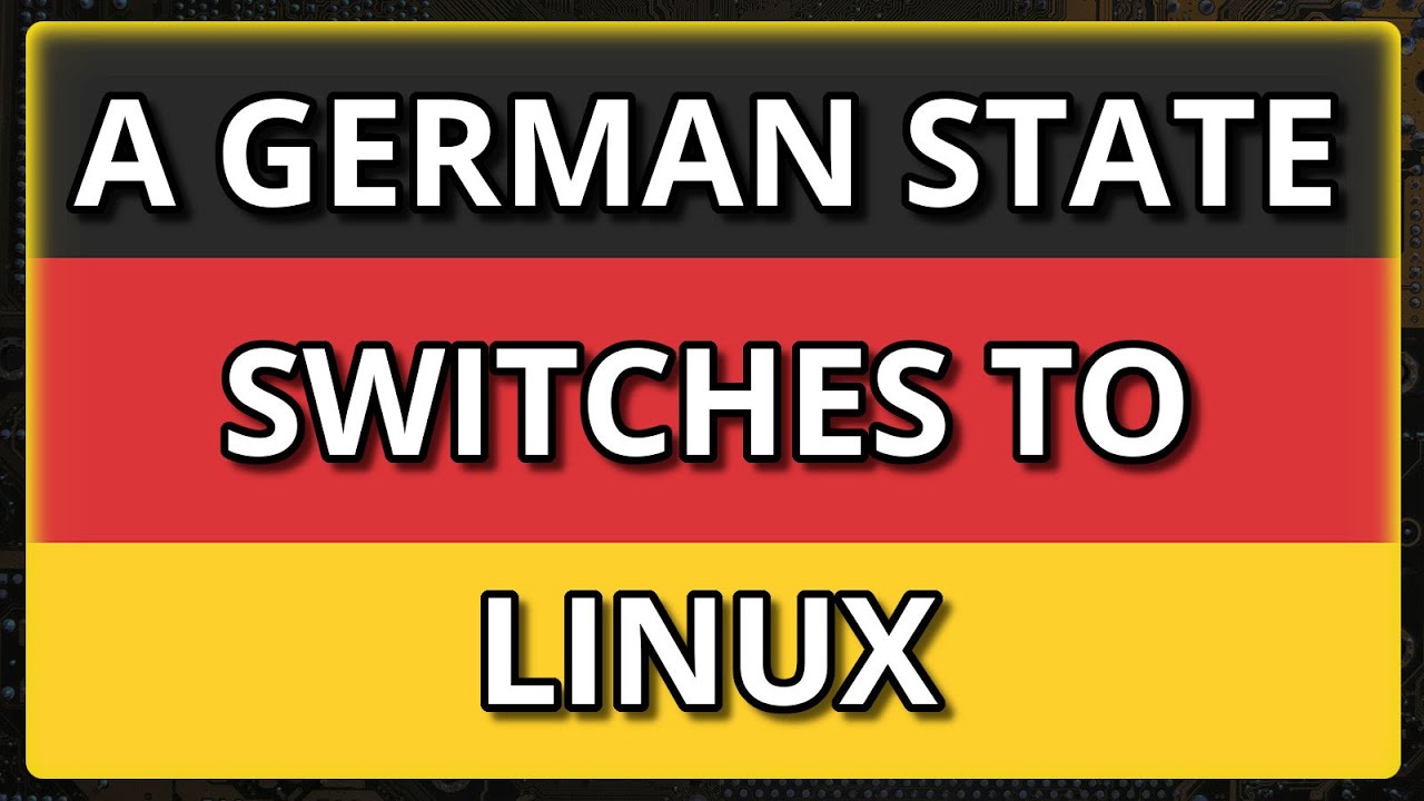 A German State Switches To Linux Weekly News Roundup Youtube