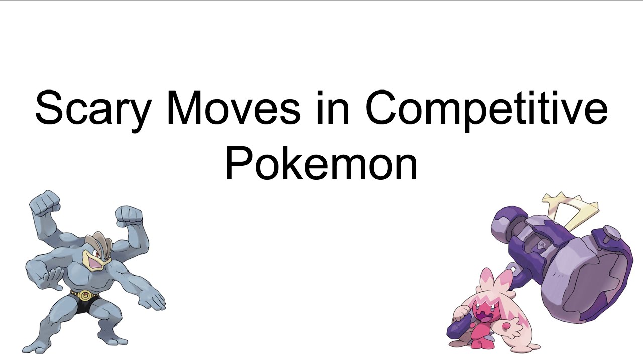 A Powerpoint About Scary Moves In Pokemon Youtube