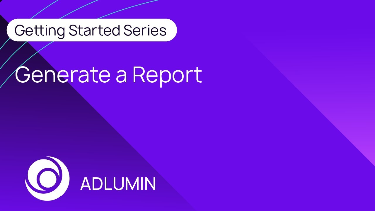 Generate A Report Youtube