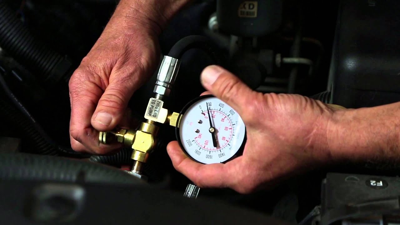 Power Steering Pressure Test Youtube