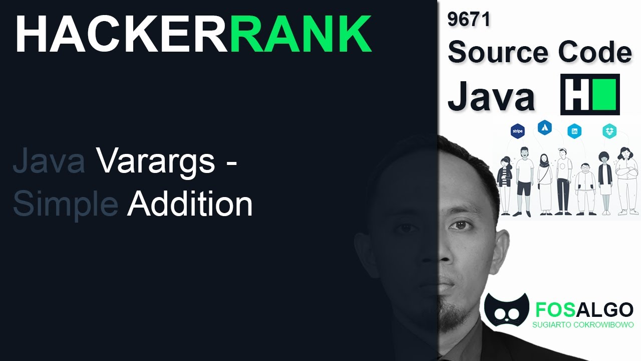 Hr Java53 Java Varargs Simple Addition Youtube