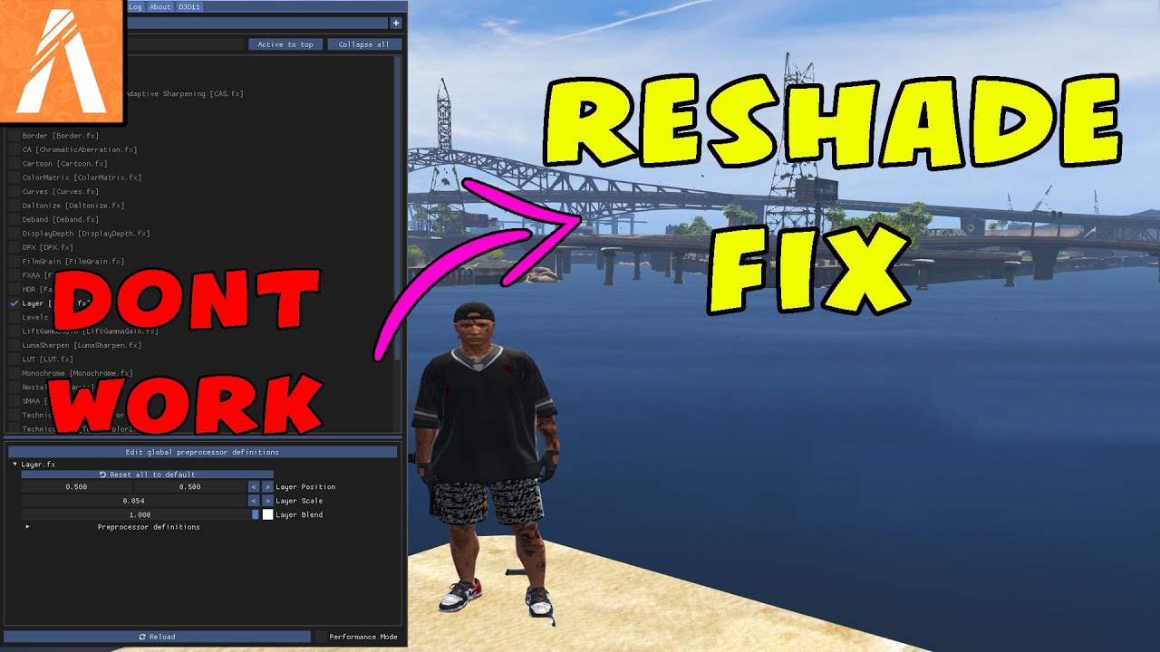 Fivem How To Fix Reshade 5 3 0 Reshade çalışmama Sorunu çözüm
