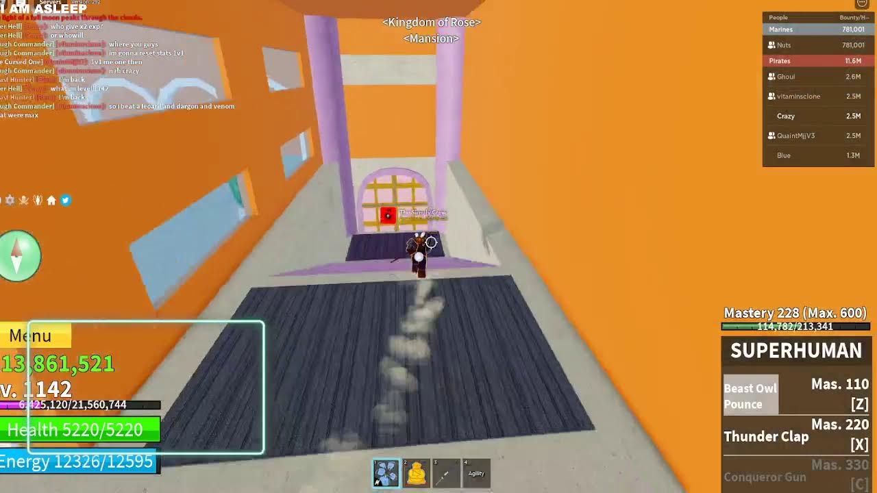 Live Update 17 Part 3 Blox Fruits Grinding And Raiding Youtube