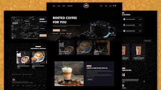 How To Make A Responsive Coffee Shop Website Design Using Html Css