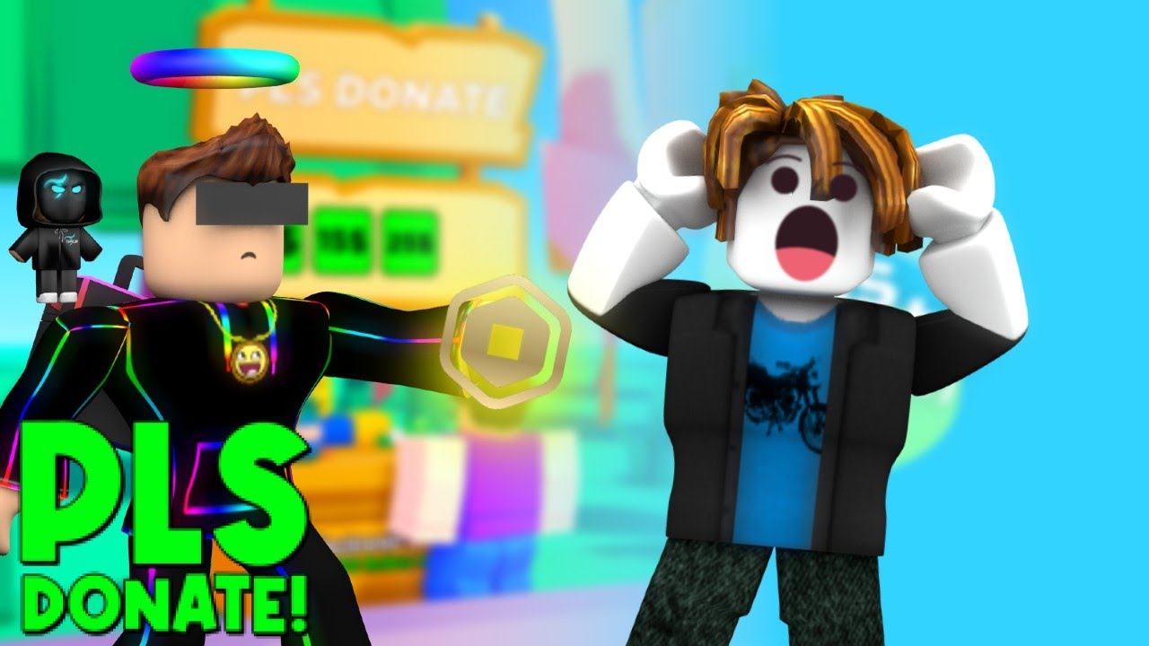 Donando Robux En Pls Donate Roblox Youtube