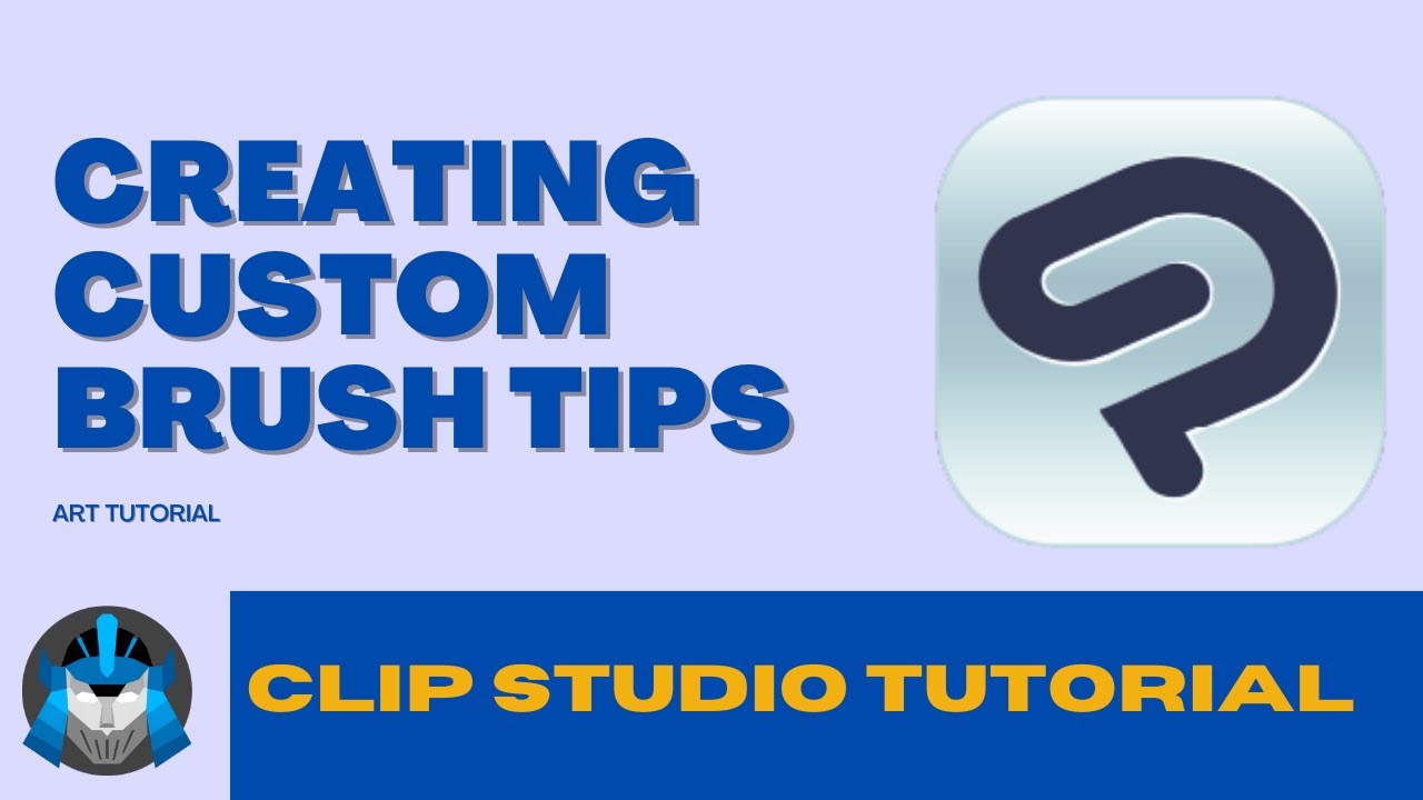 Clip Studio Beginner Tutorial How To Create A Custom Brush Tip Youtube