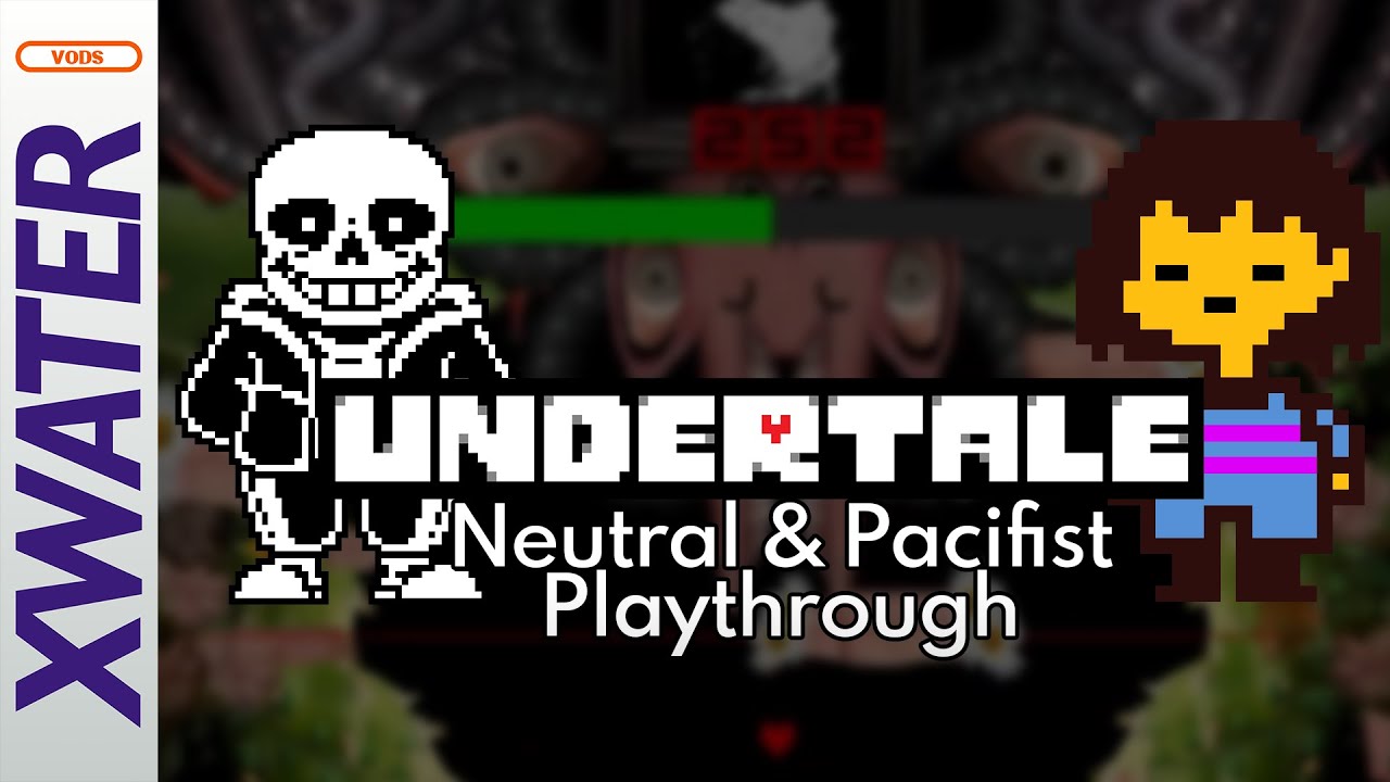 Undertale Neutral Pacifist Full Playthrough Youtube