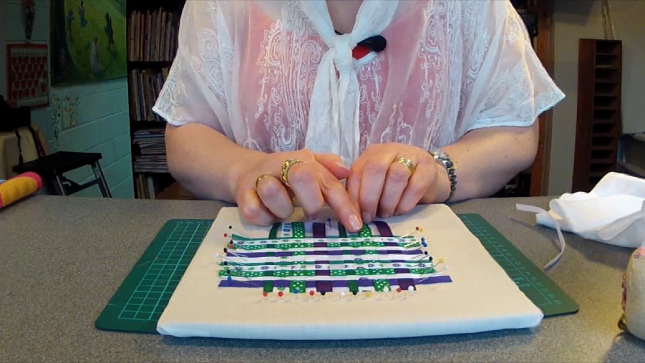 Crafty Ribbons Ribbon Weaving Youtube