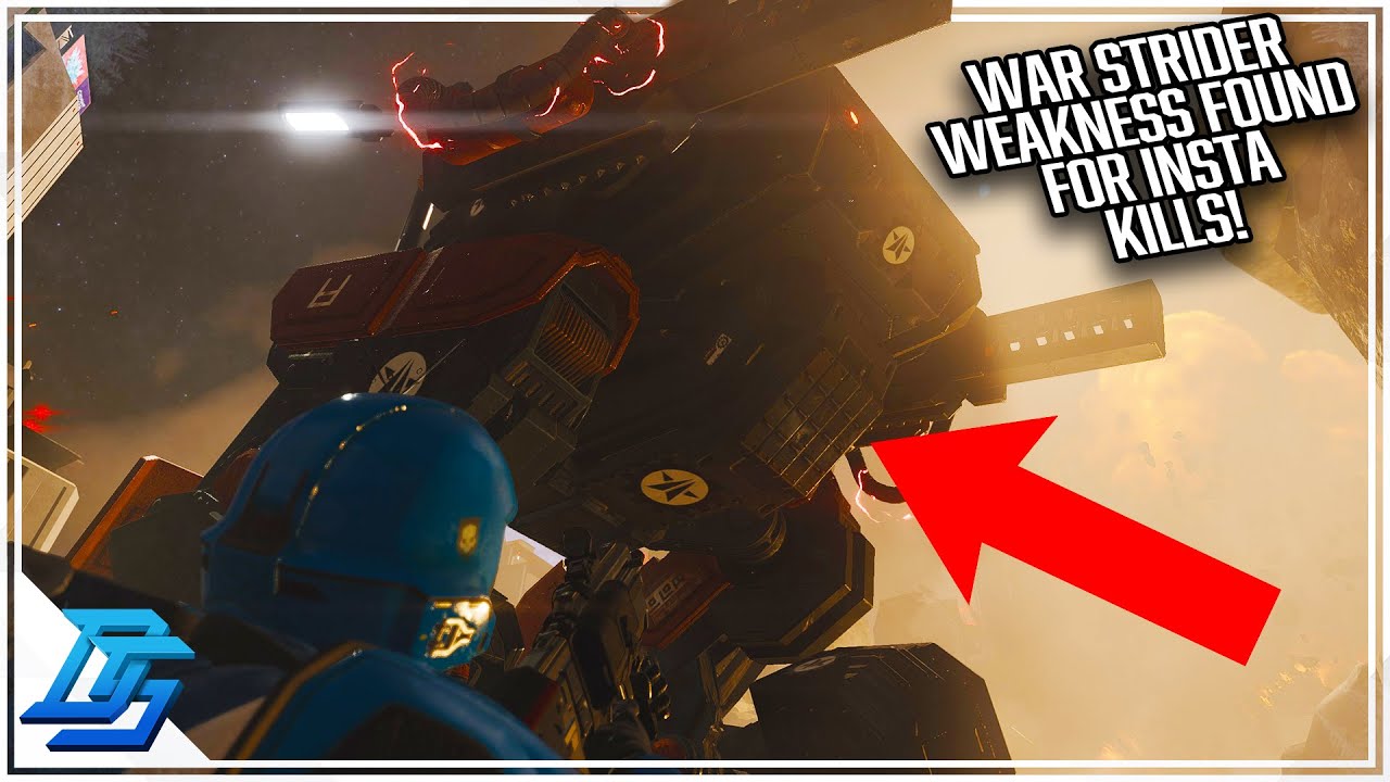 Helldivers 2 War Strider Weakness Found Very Simple Way To Eliminate