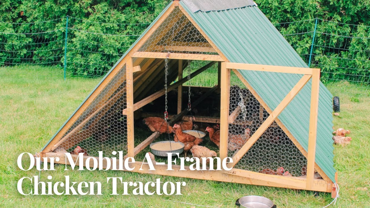 A Frame Tractor Chicken Coop Plans At Stephen Gallagher Blog
