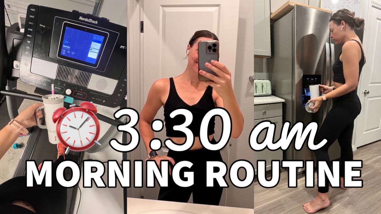 3 30 Am Morning Routine Real Life Working Full Time Helpful Tips