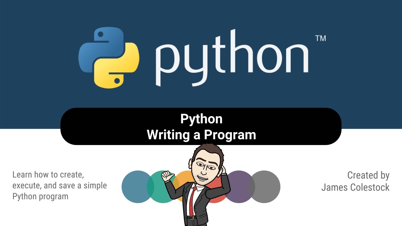Python Writing A Program Youtube