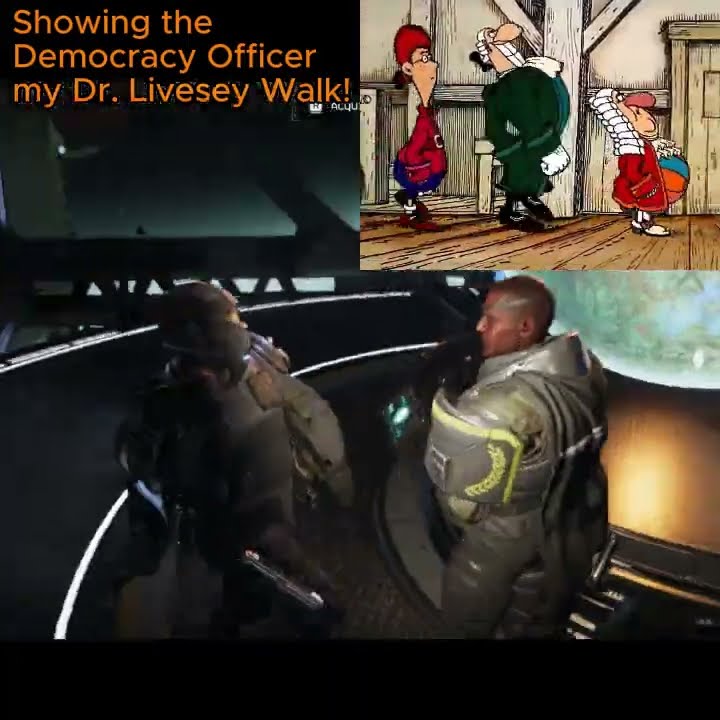 Dr Livesey Phonk Lockstep Emote Helldivers2 Democracy Meme Youtube
