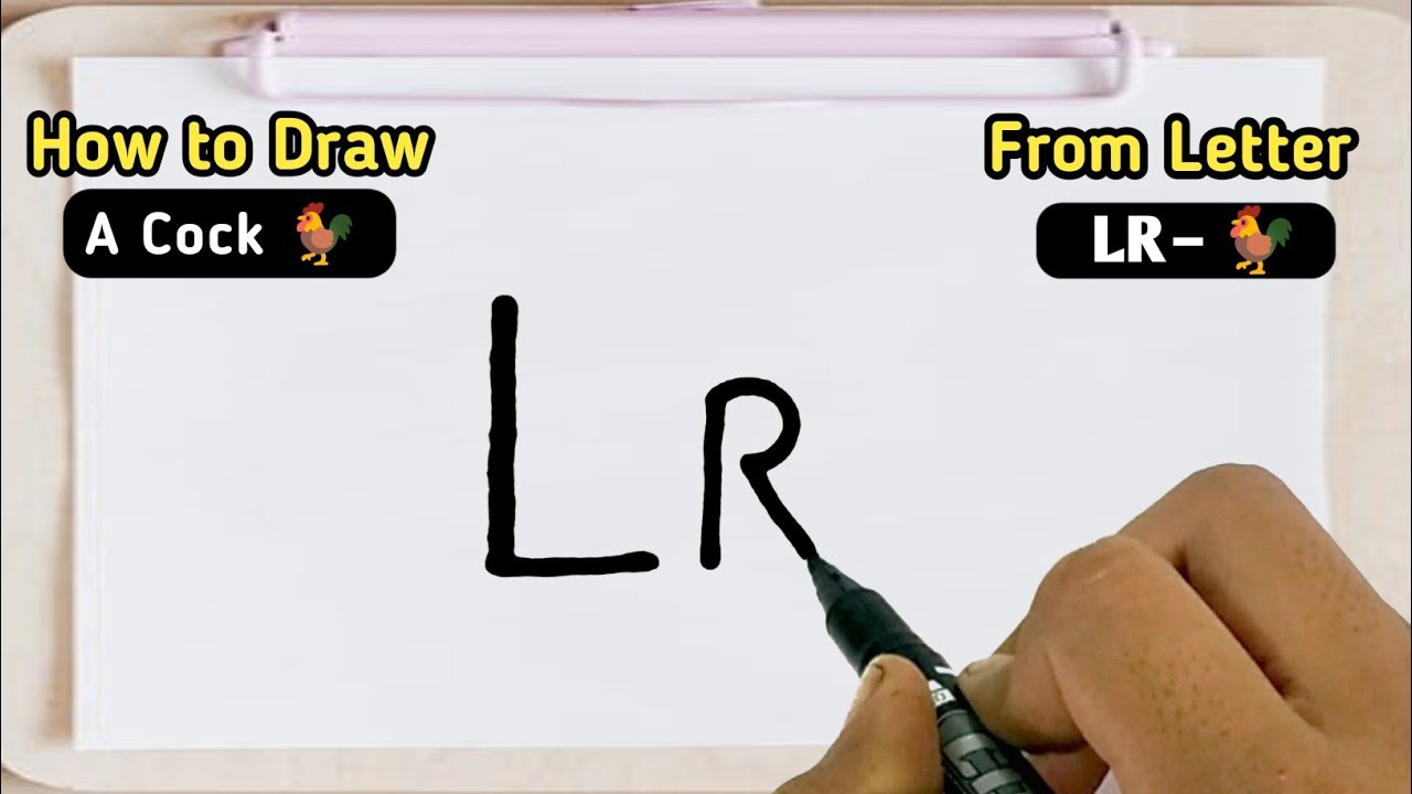 How To Draw A Cock How To Make A Cock Easy Step By Step Youtube