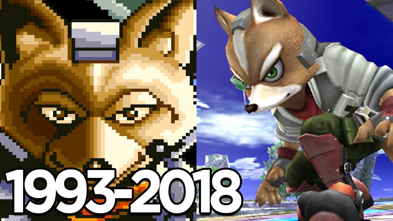 The Evolution Of Star Fox Appearances In Games 1993 2018 Youtube