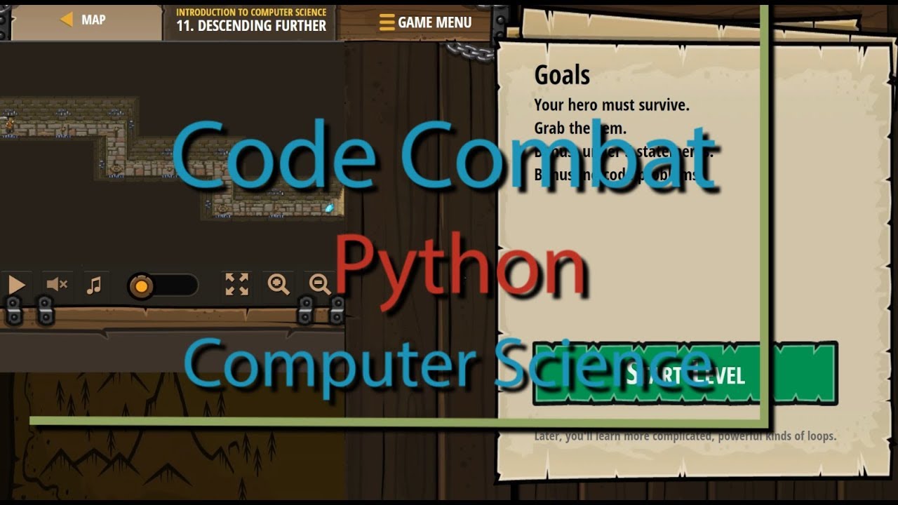 Code Combat Descending Further Level 11 Python Tutorial With Solution