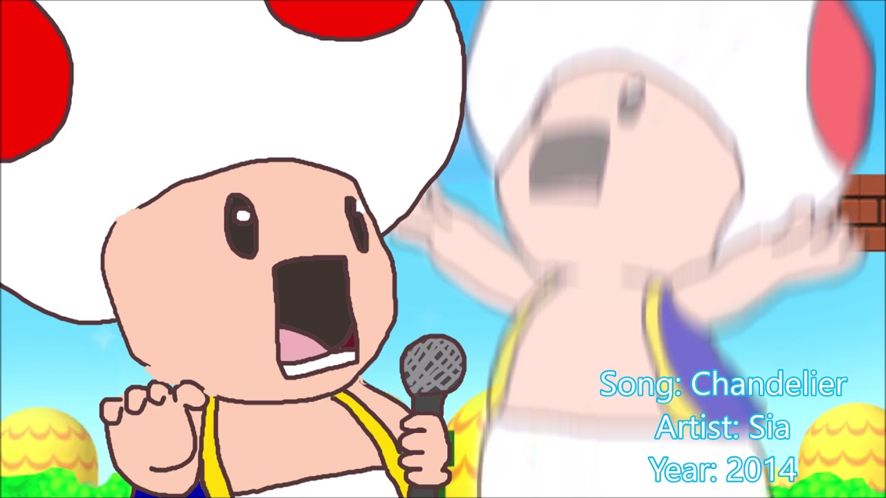 Toad Sings Chandelier Youtube