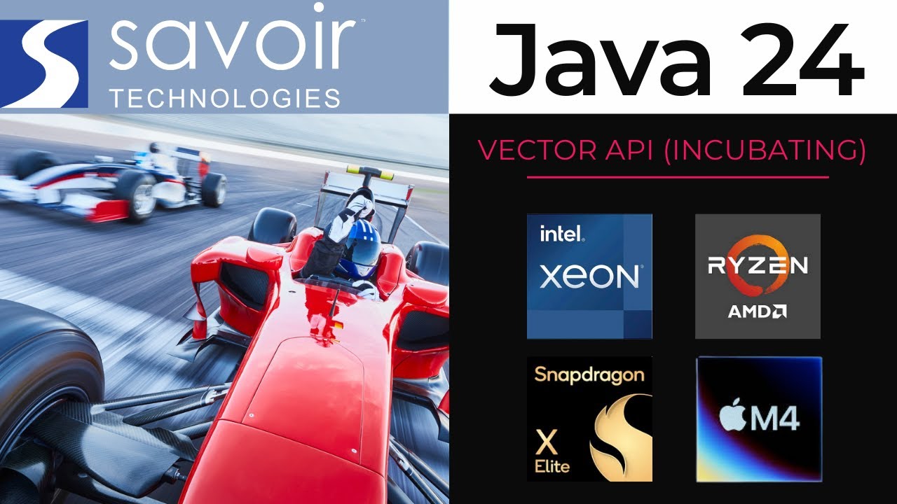 Java 24 Vector Api Performance On X64 Arm Youtube