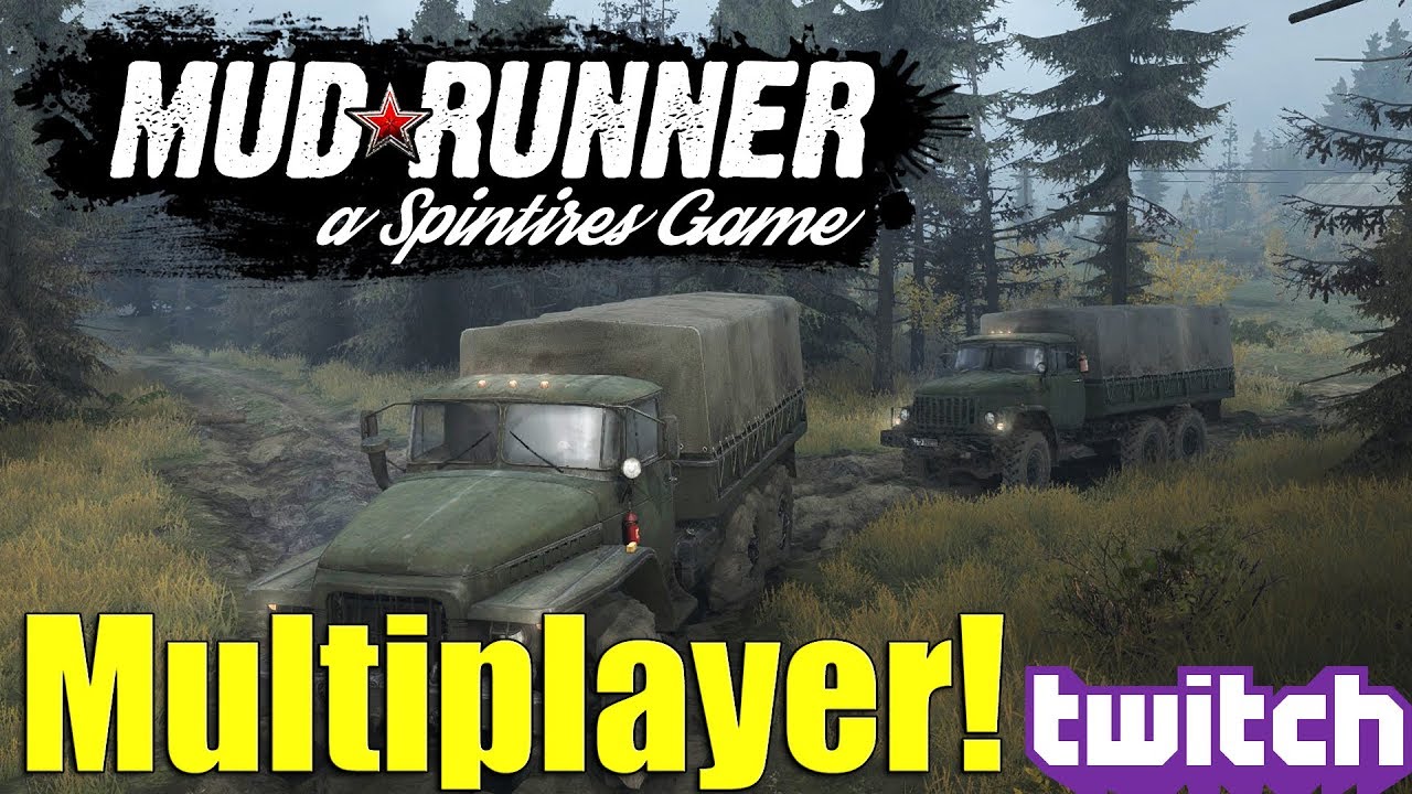 Spintires Mudrunner In Multiplayer Youtube