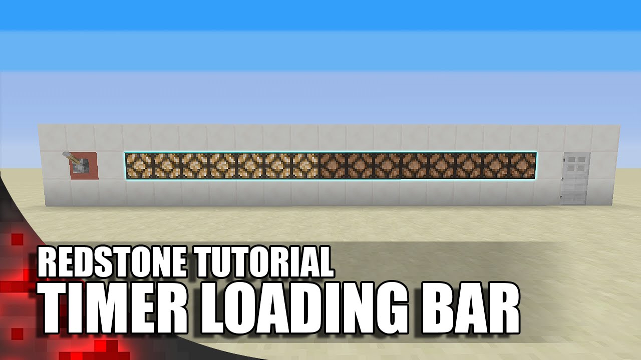Minecraft Simple Time Loading Bar Youtube