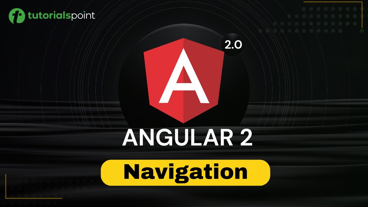 Angular 2 Navigation Angular 2 Training Tutorialspoint Youtube
