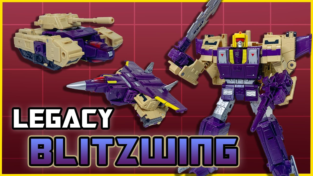 Transformers Legacy Leader Blitzwing Review Rogue Winters Youtube
