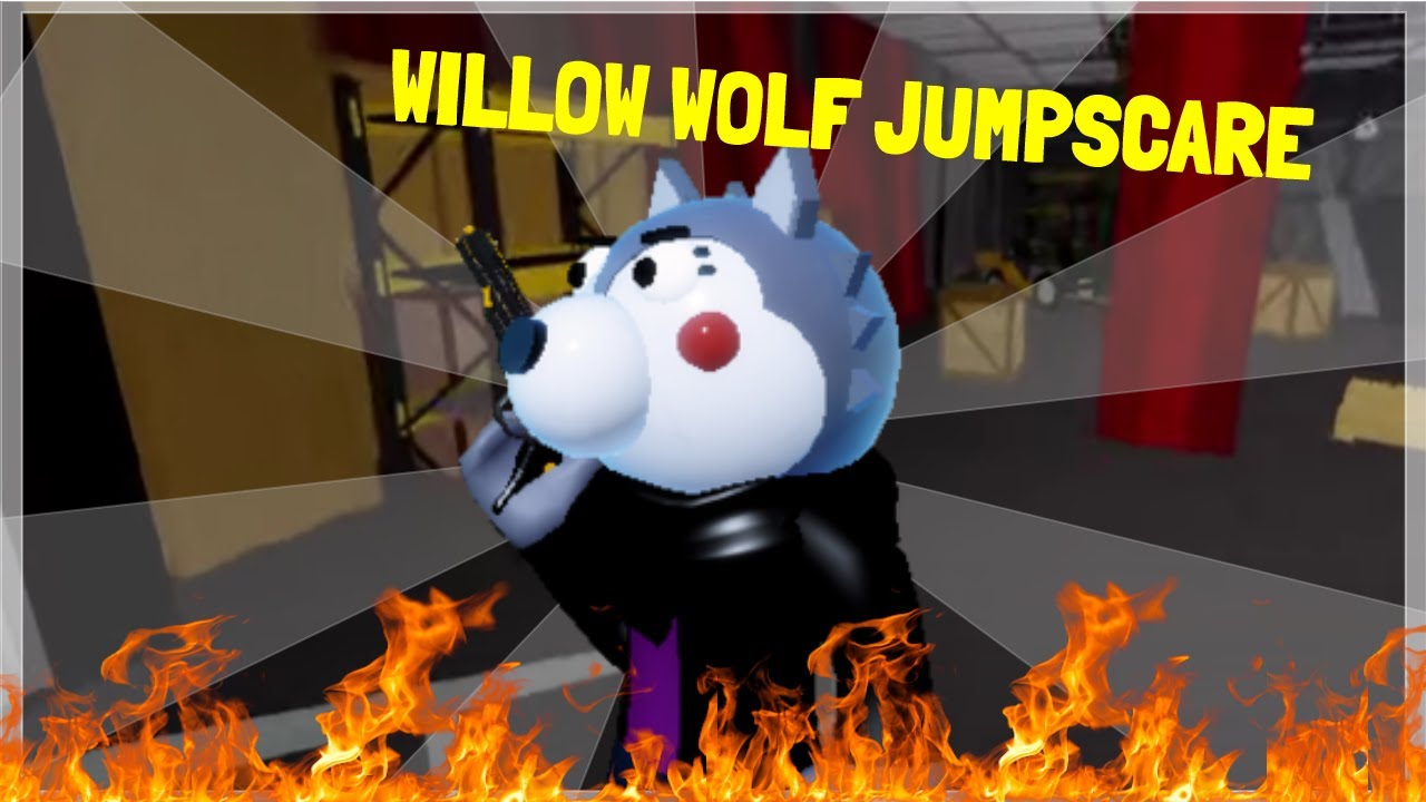 New Willow Wolf Jumpscare Roblox Piggy Youtube