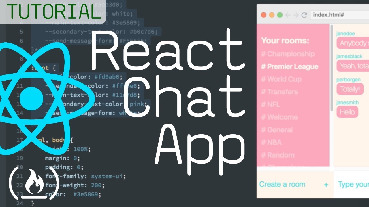Build A Chat App React Tutorial Course Youtube