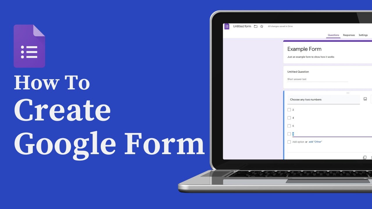 How To Create Google Form Google Forms Complete Tutorial Youtube