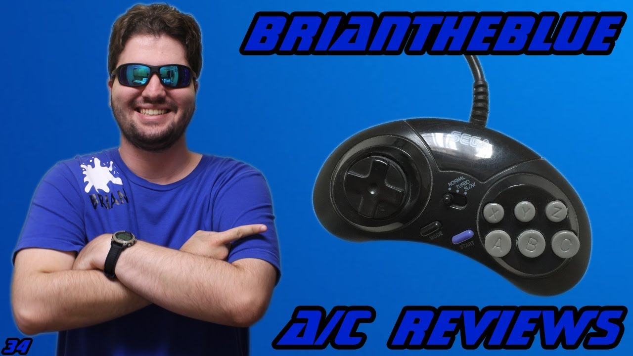 Sega Genesis Six Button Controller Mk 1470 Briantheblue A C Reviews