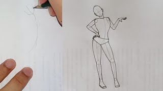 How To Draw A Body Poses Tutorial Part 16 Doovi