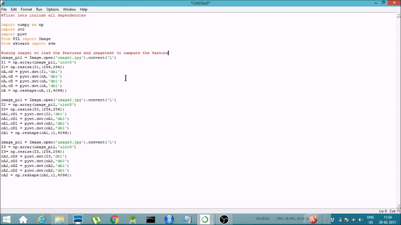 Face Recognition Using Python Youtube