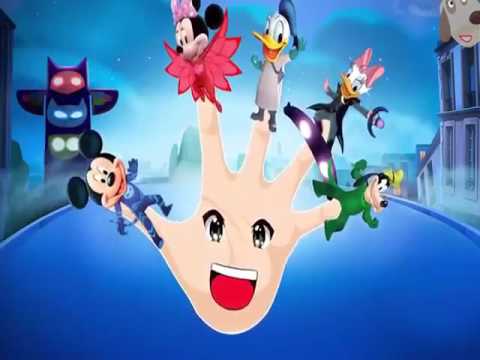 Mickey Mouse Clubhouse Dinosaur Collection Finger Family Nursery Rhymes