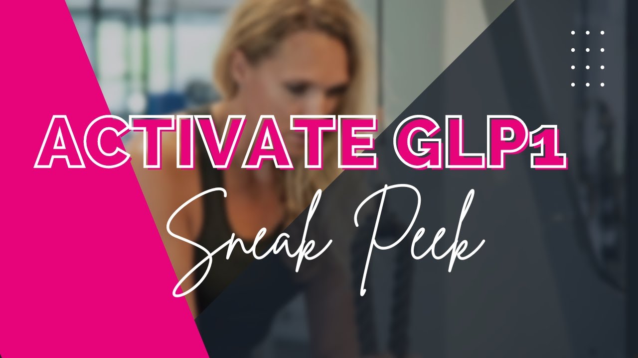 Glp 1 Activation Sneak Peek Youtube
