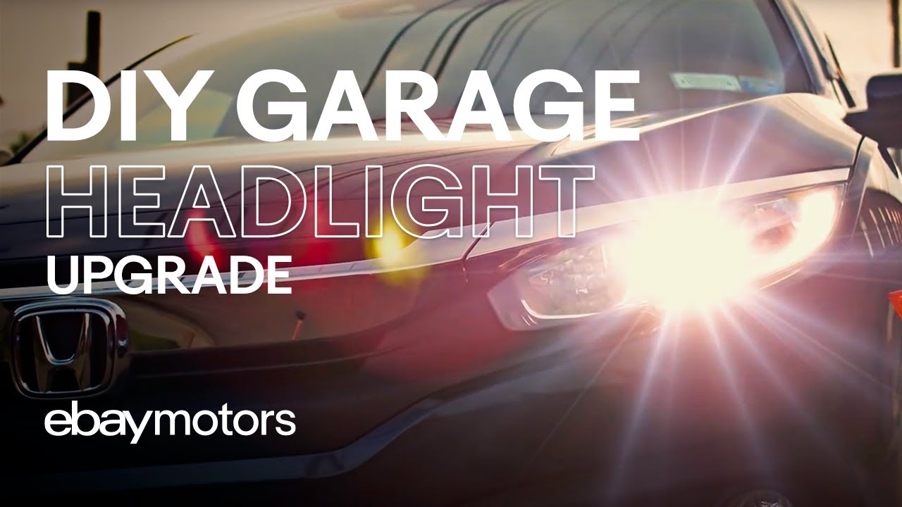 Diy Garage Headlight Upgrade Youtube